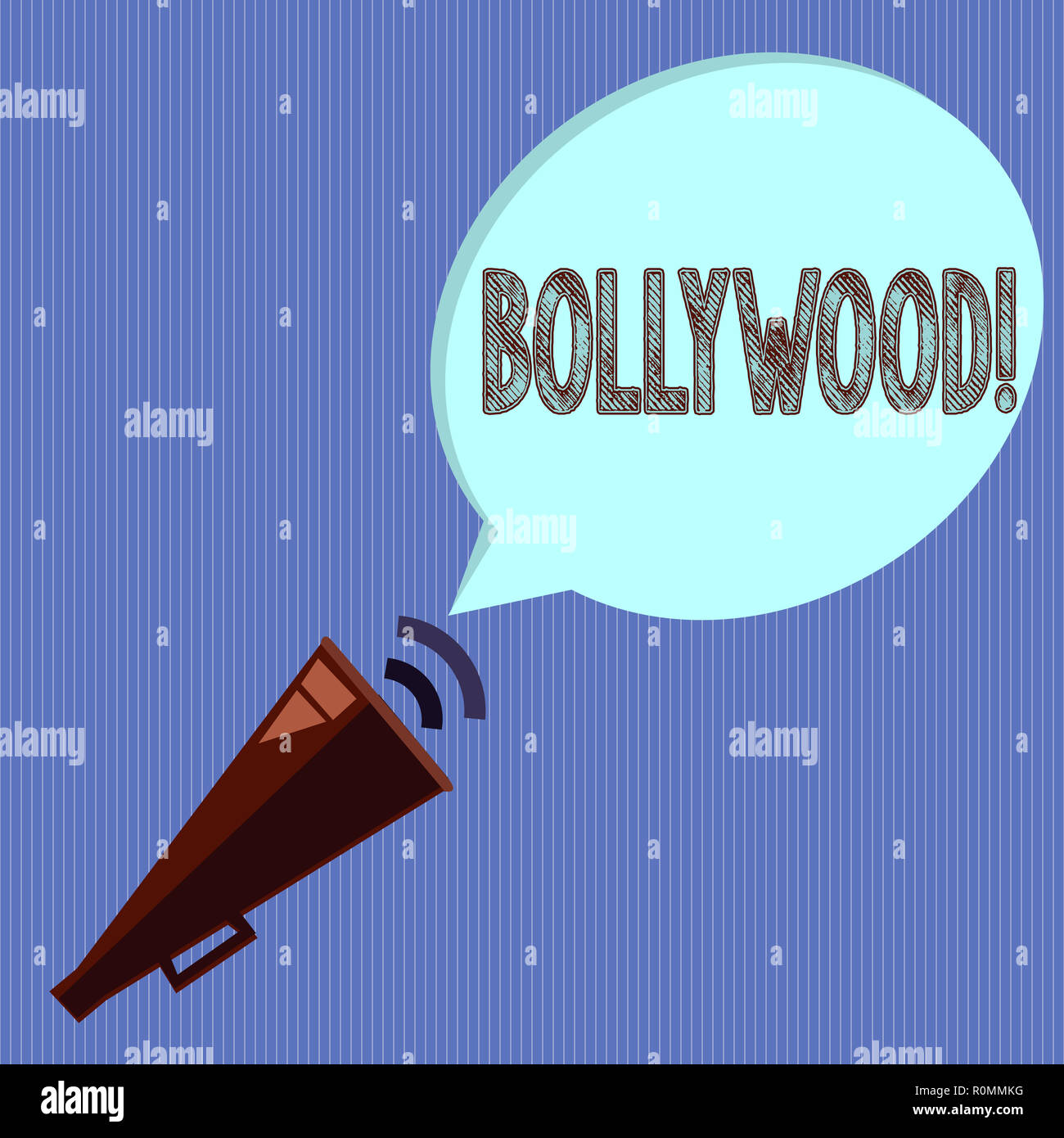 Word writing text Bollywood. Business concept for Indian popular film ...