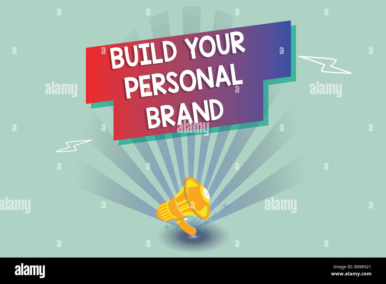 Text sign showing Build Your Personal Brand. Conceptual photo The ...