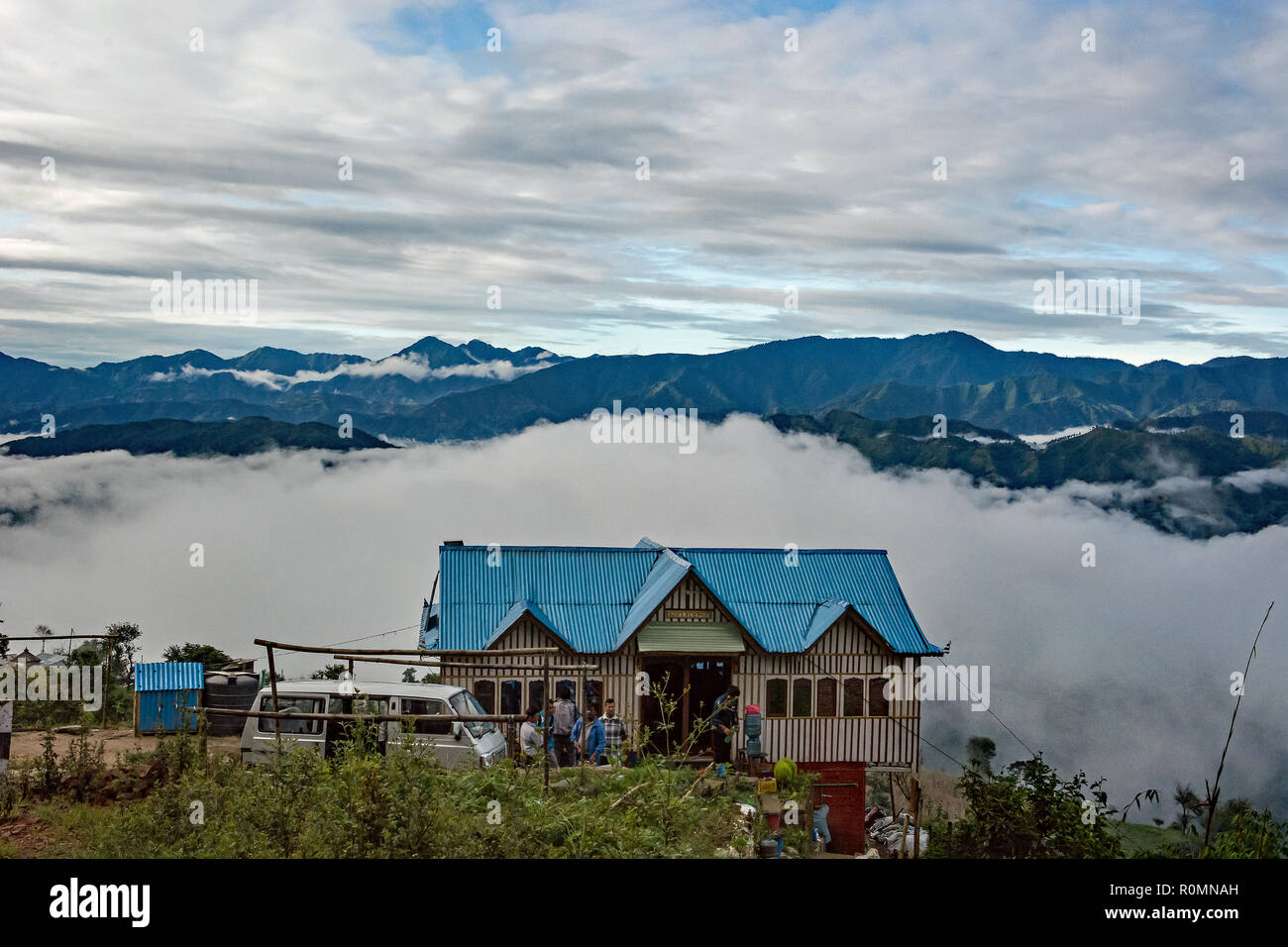 Morning in kathmandu hi-res stock photography and images - Alamy