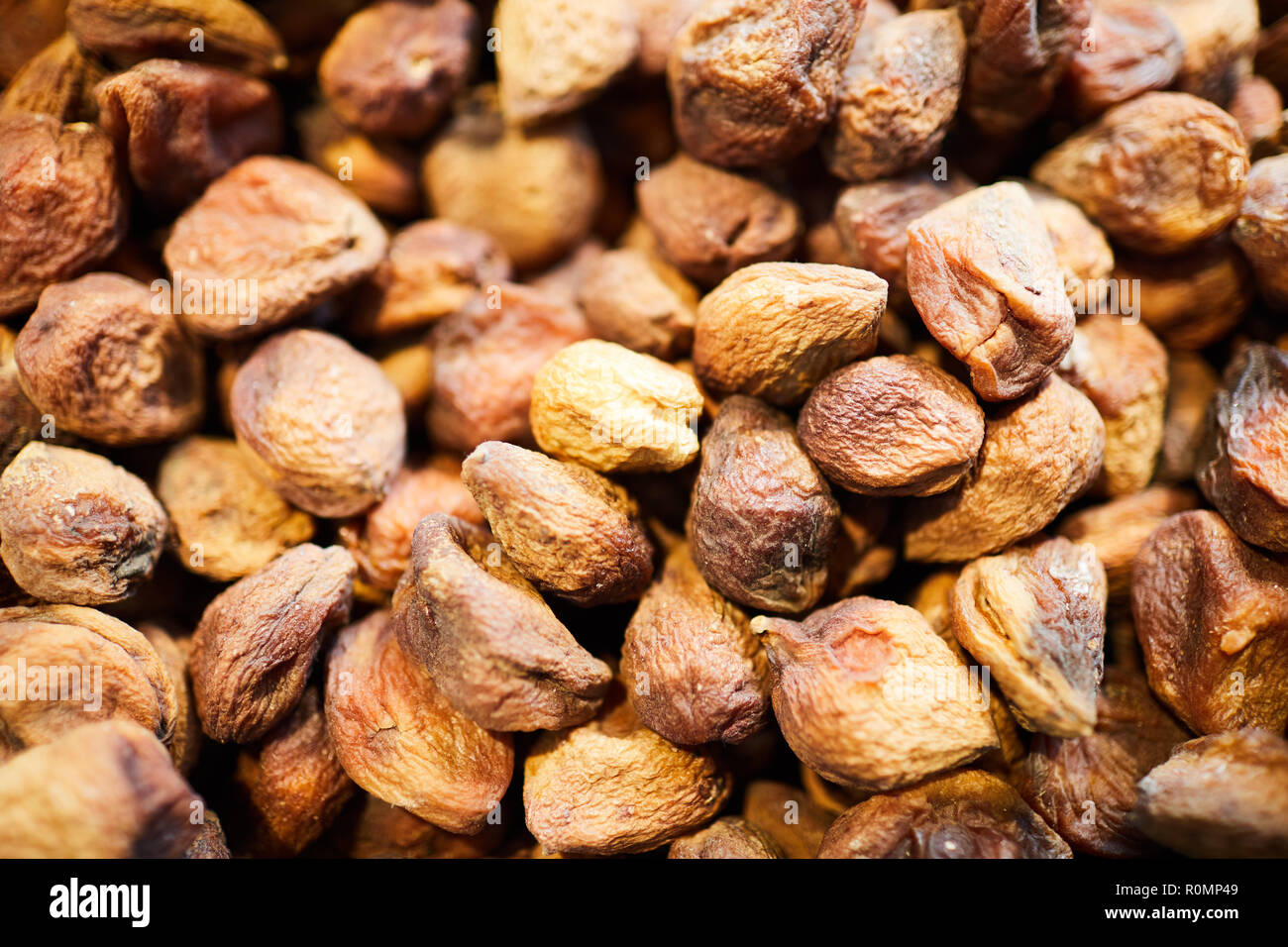 Close-up of dried fruit stacking, fresh food market concept Stock Photo ...