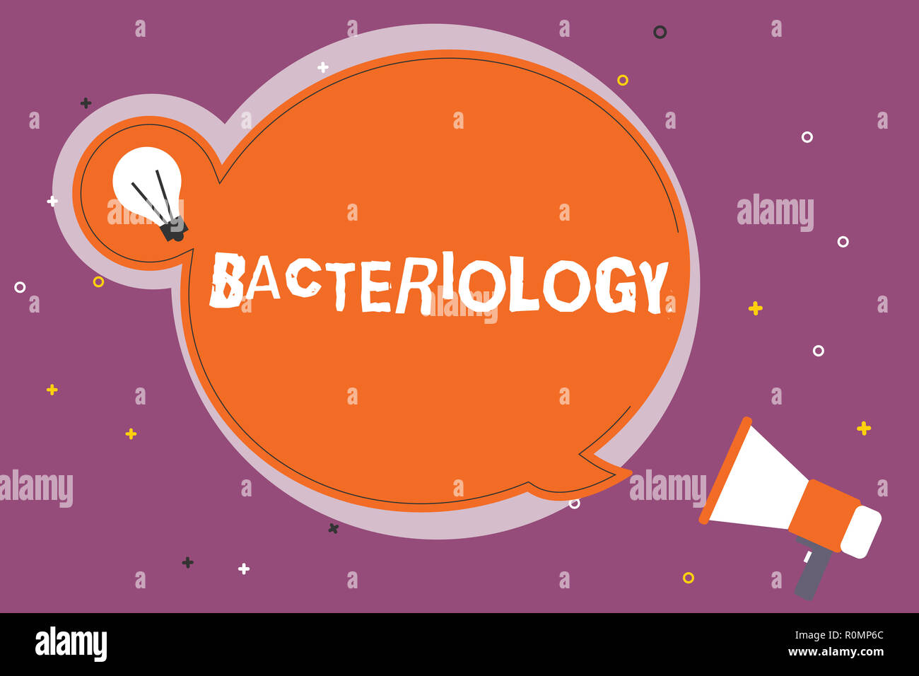 Writing note showing Bacteriology. Business photo showcasing Branch of ...