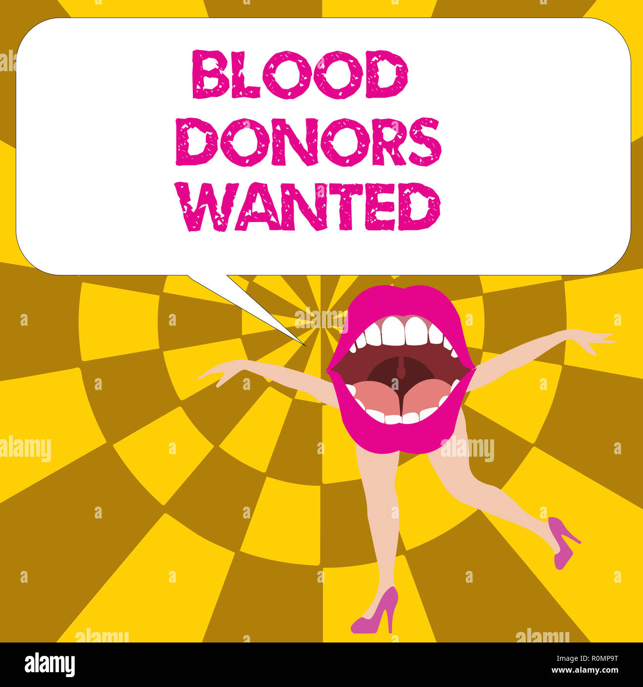 Conceptual hand writing showing Blood Donors Wanted. Business photo ...