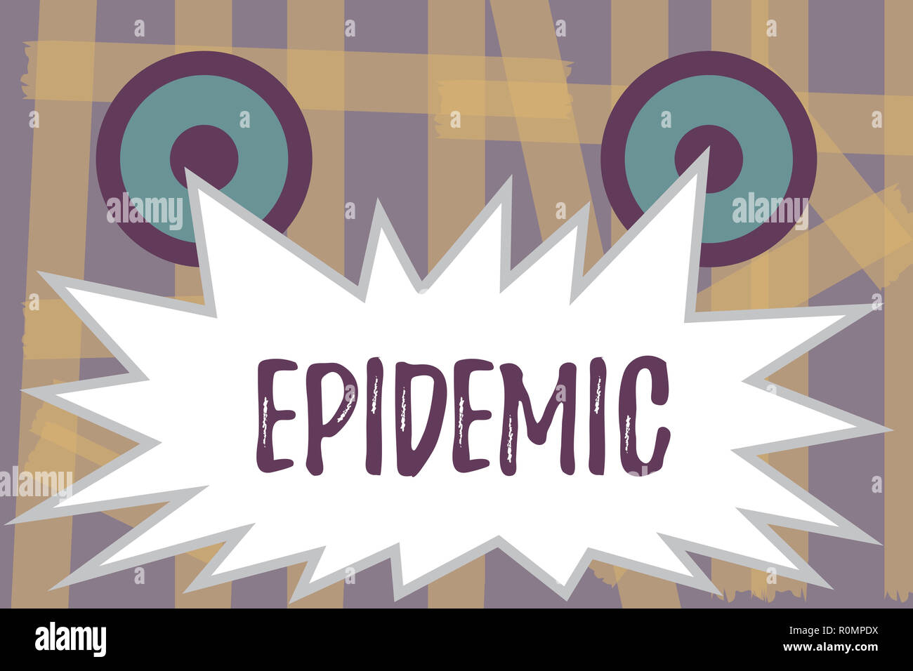 Writing note showing Epidemic. Business photo showcasing Widespread ...