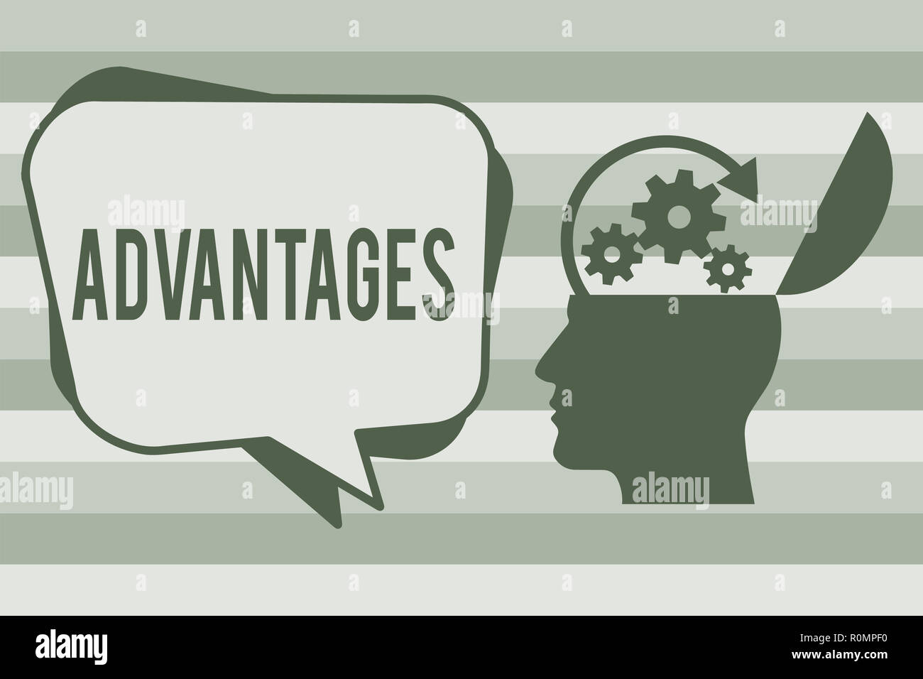 Conceptual hand writing showing Advantages. Business photo text To be ...