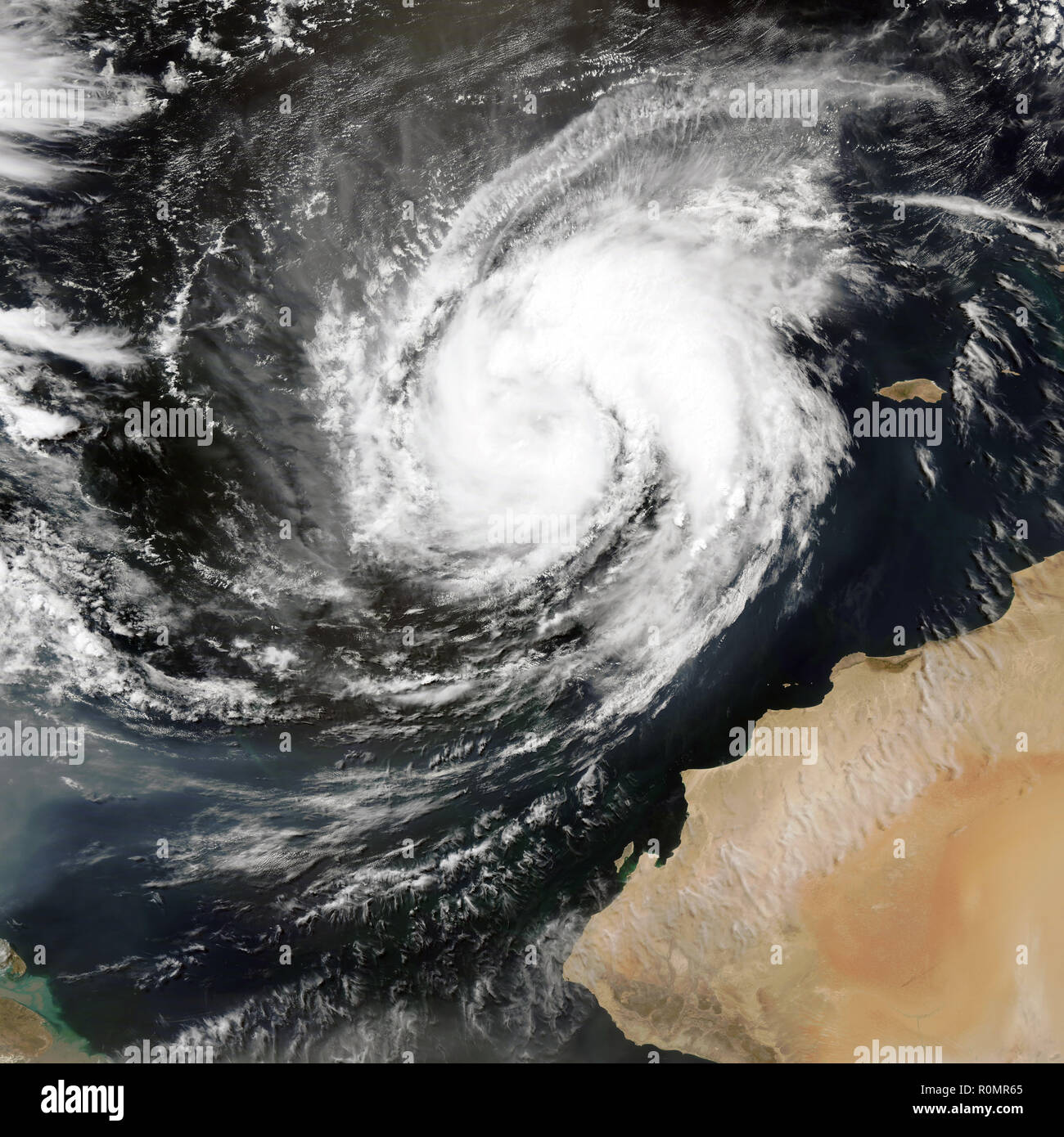 Tropical cyclone satellite hi-res stock photography and images - Alamy
