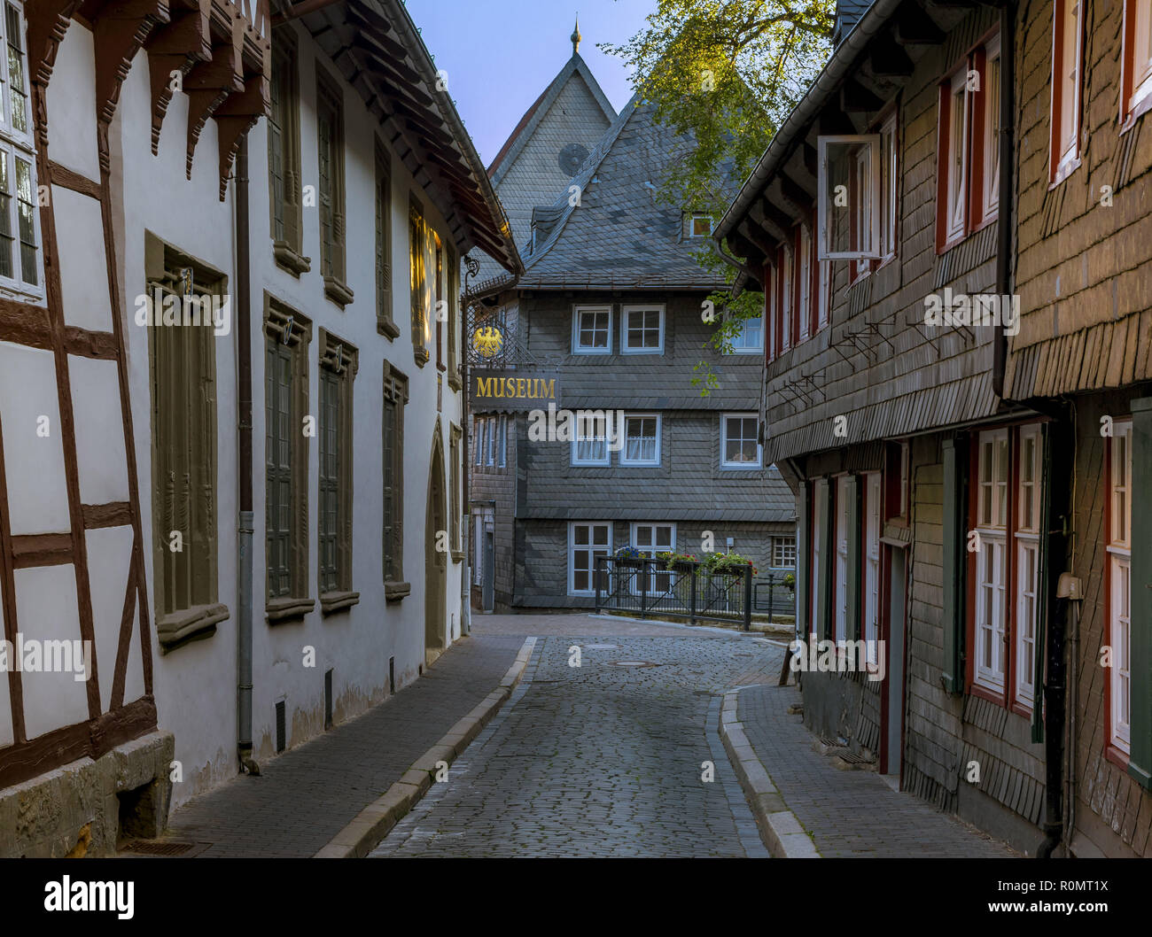 Historic City in Goslar, Germany Stock Photo - Alamy