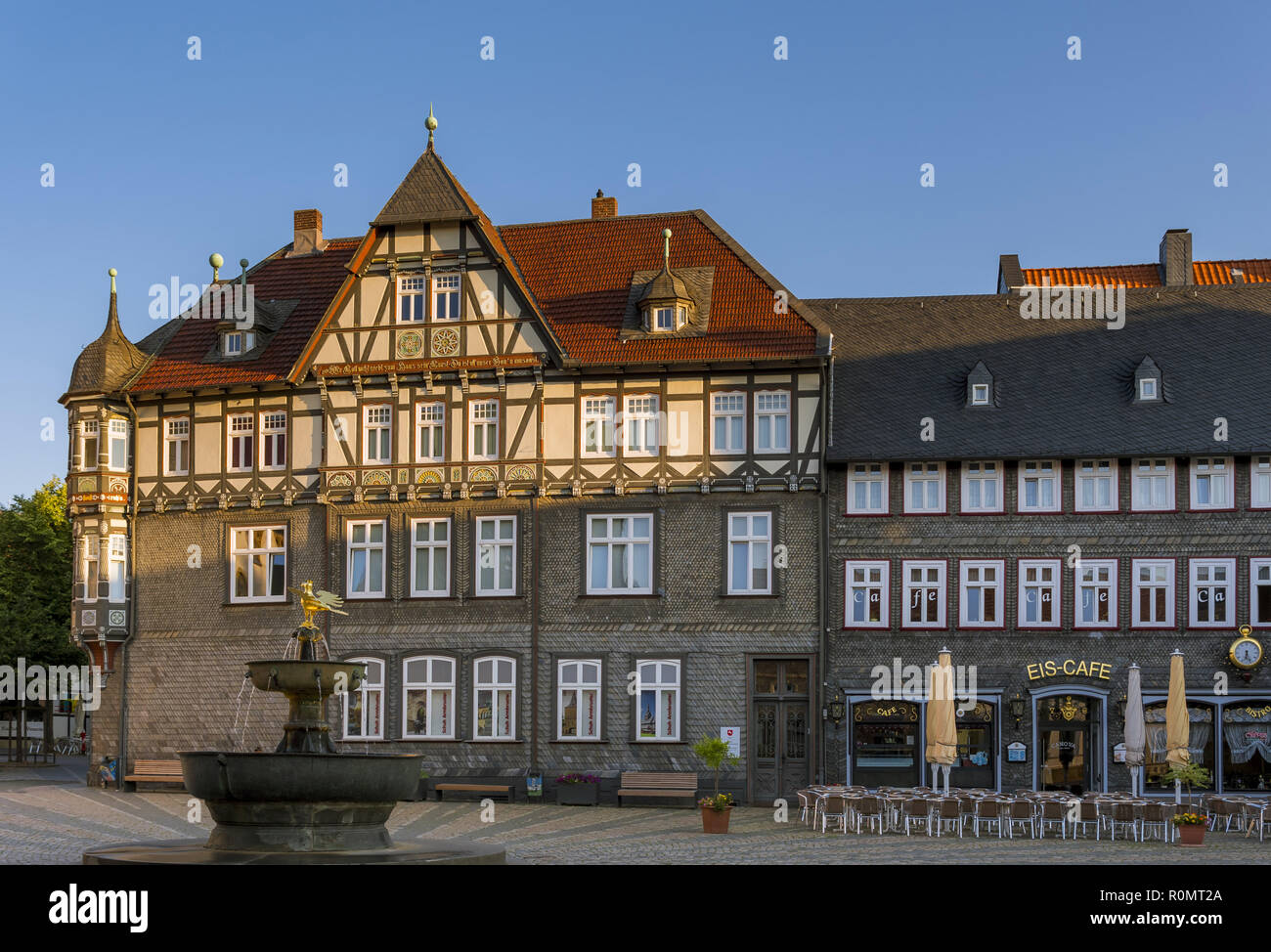 Historic City in Goslar, Germany Stock Photo - Alamy