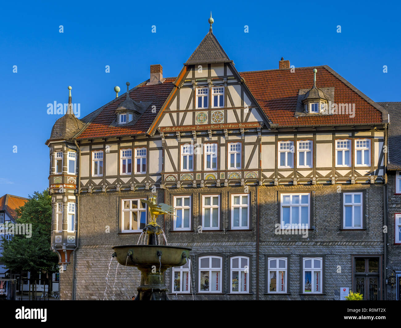 Historic City in Goslar, Germany Stock Photo - Alamy