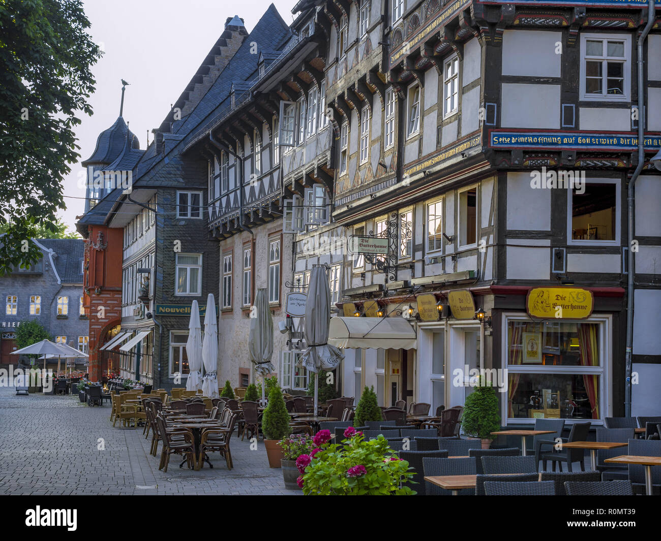 Historic City in Goslar, Germany Stock Photo - Alamy