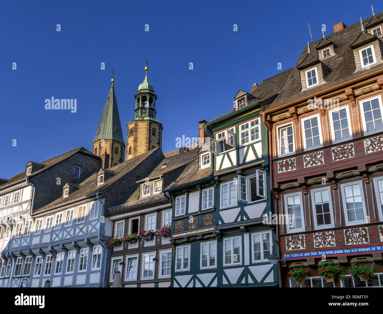 Historic City in Goslar, Germany Stock Photo - Alamy