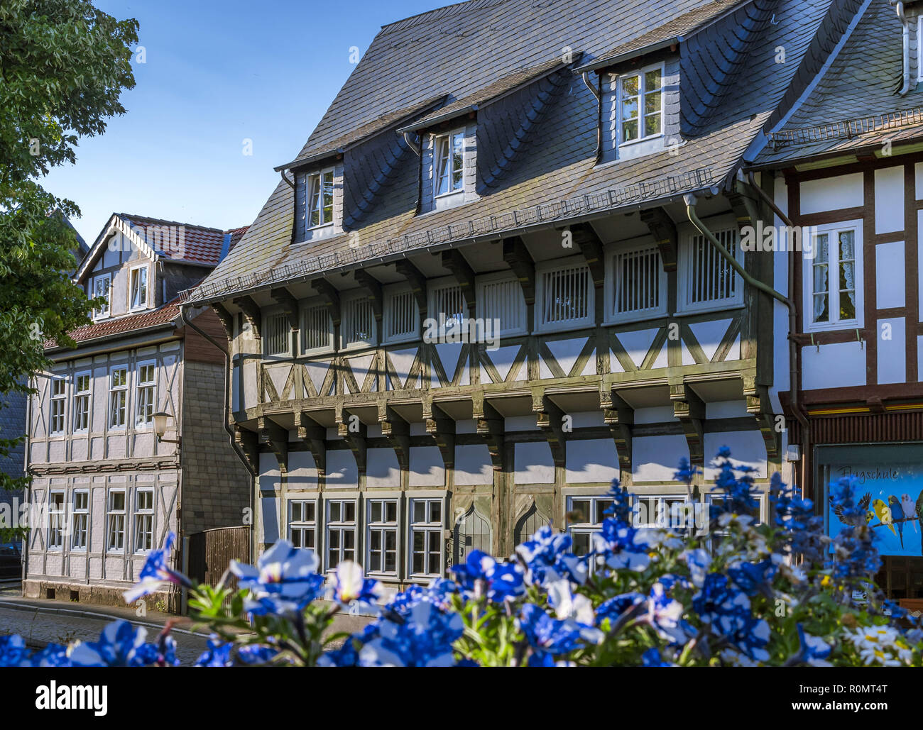 Historic City in Goslar, Germany Stock Photo - Alamy