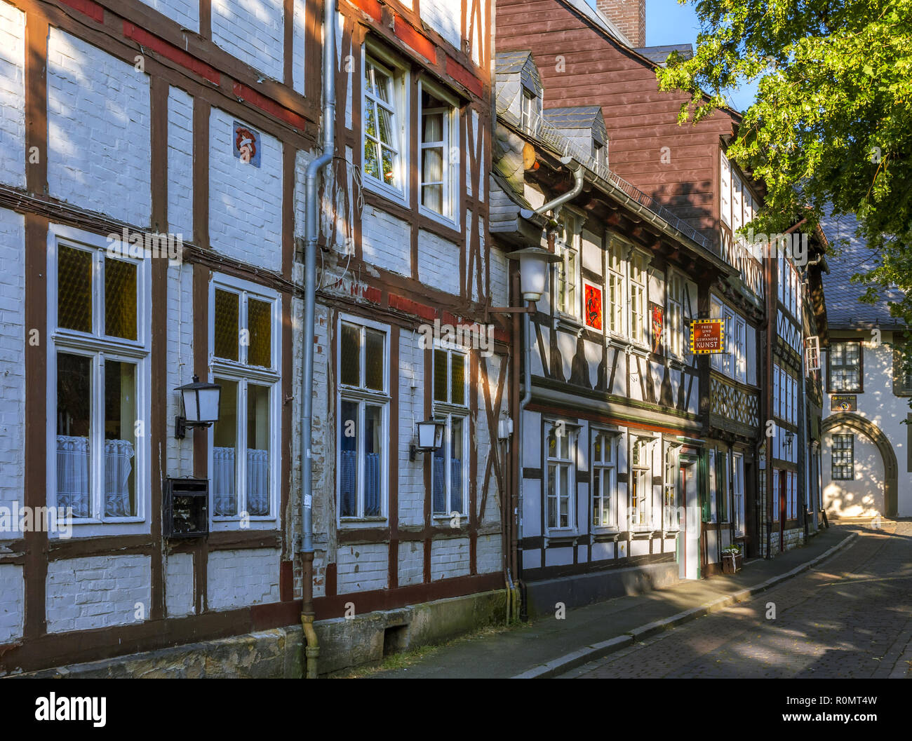 Historic City in Goslar, Germany Stock Photo - Alamy