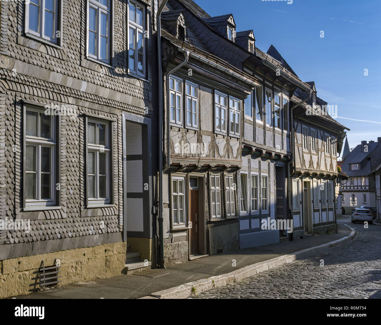 Historic City in Goslar, Germany Stock Photo - Alamy
