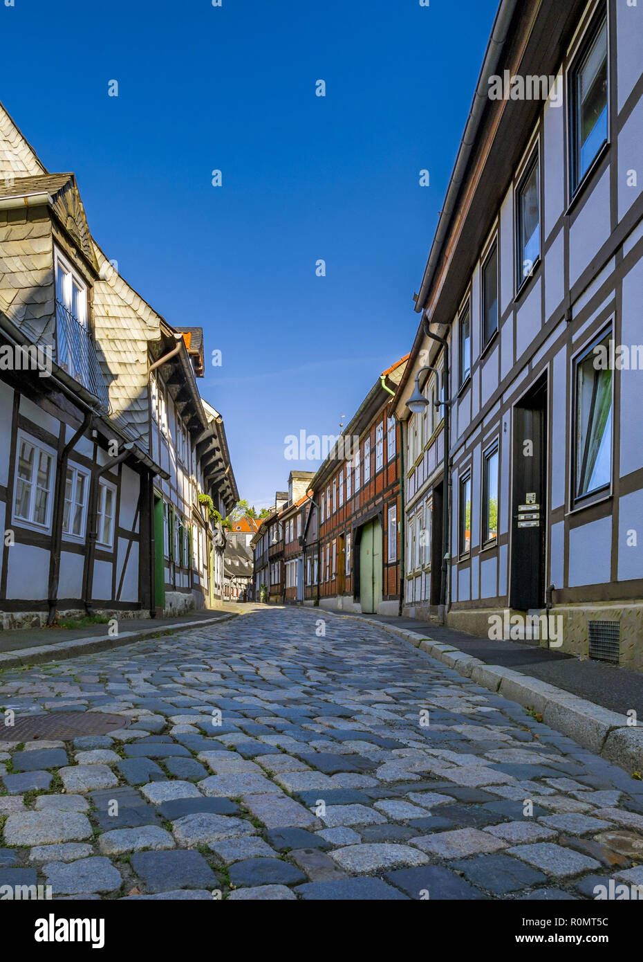 Historic City in Goslar, Germany Stock Photo - Alamy