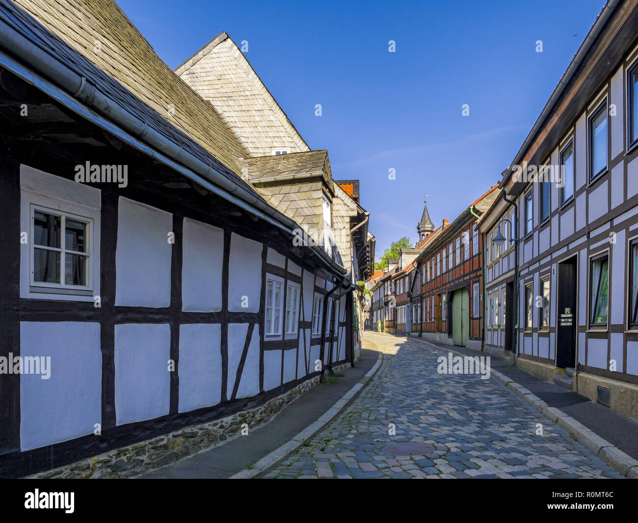 Historic City in Goslar, Germany Stock Photo - Alamy
