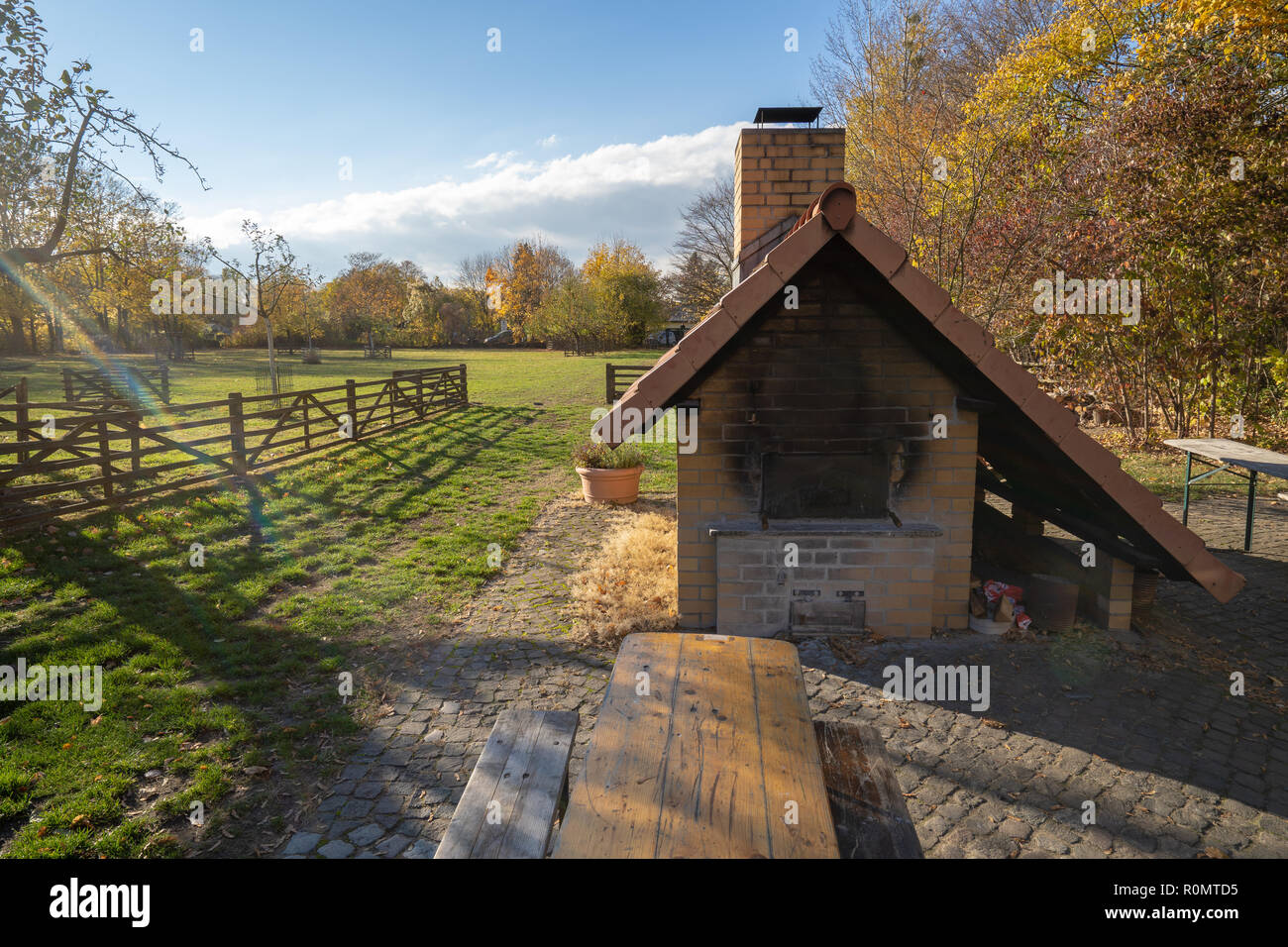 Old stone oven for baking bread Stock Photo - Alamy