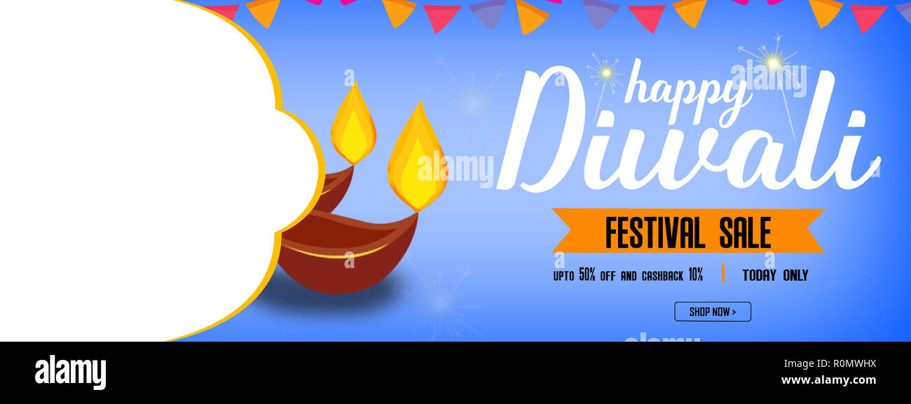 Website header or banner design with illustration of realistic ...