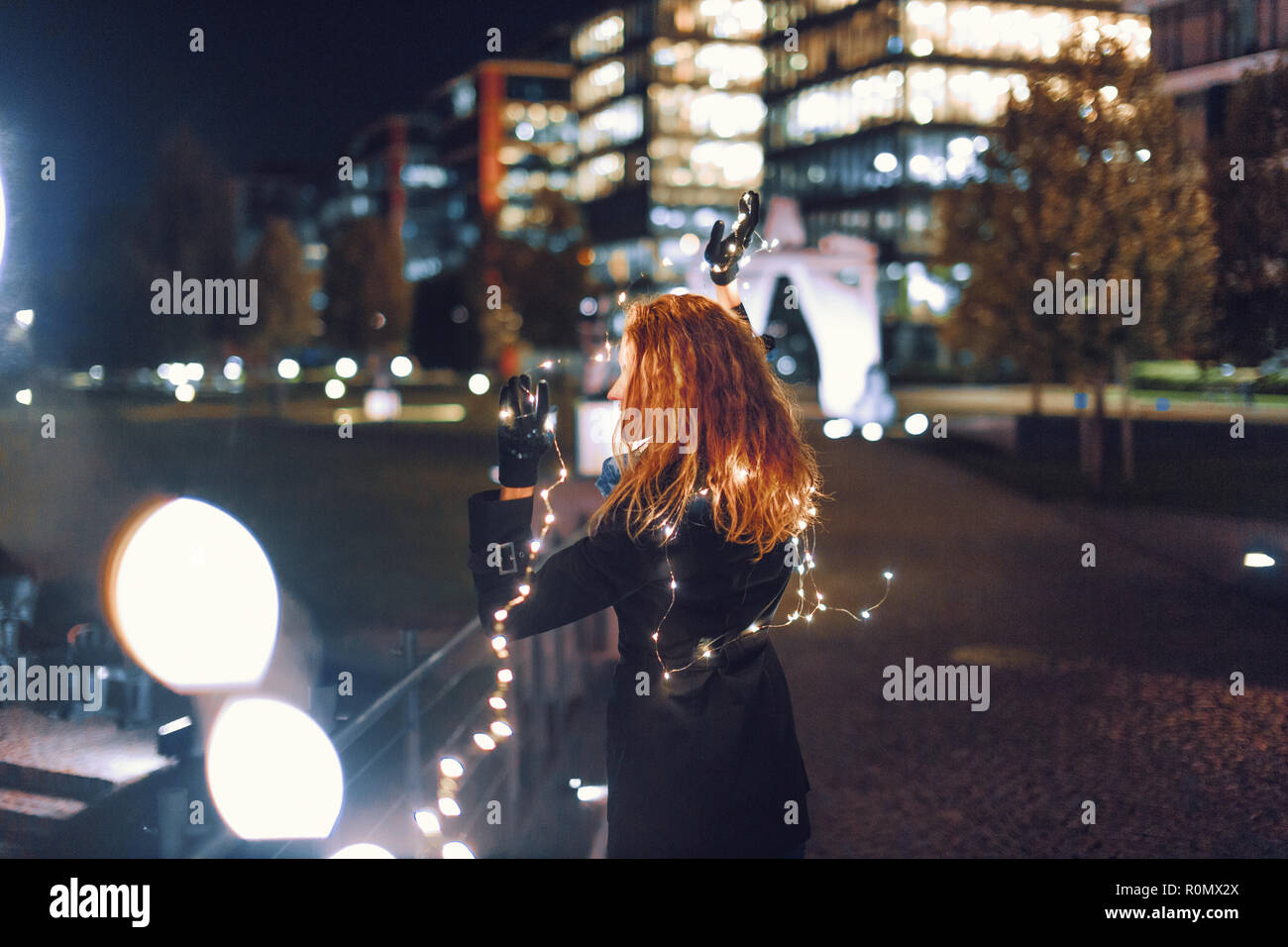 City lights magic hi-res stock photography and images - Alamy