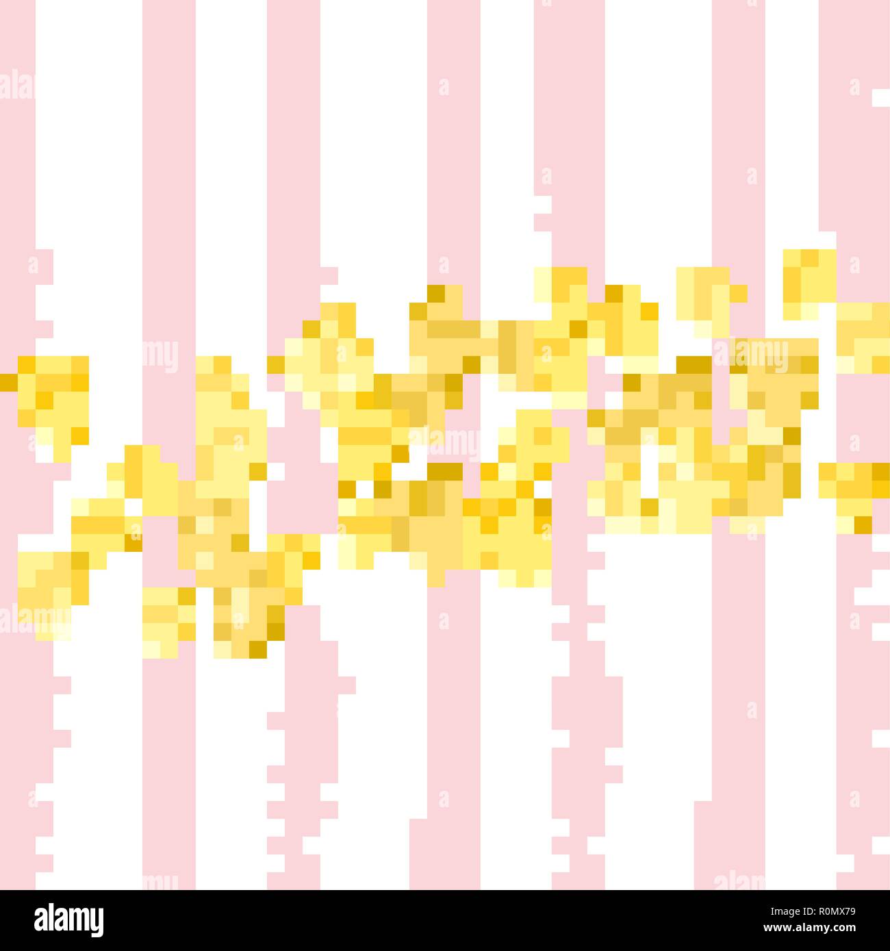 Gold glitter confetti with dots Stock Vector Image & Art - Alamy