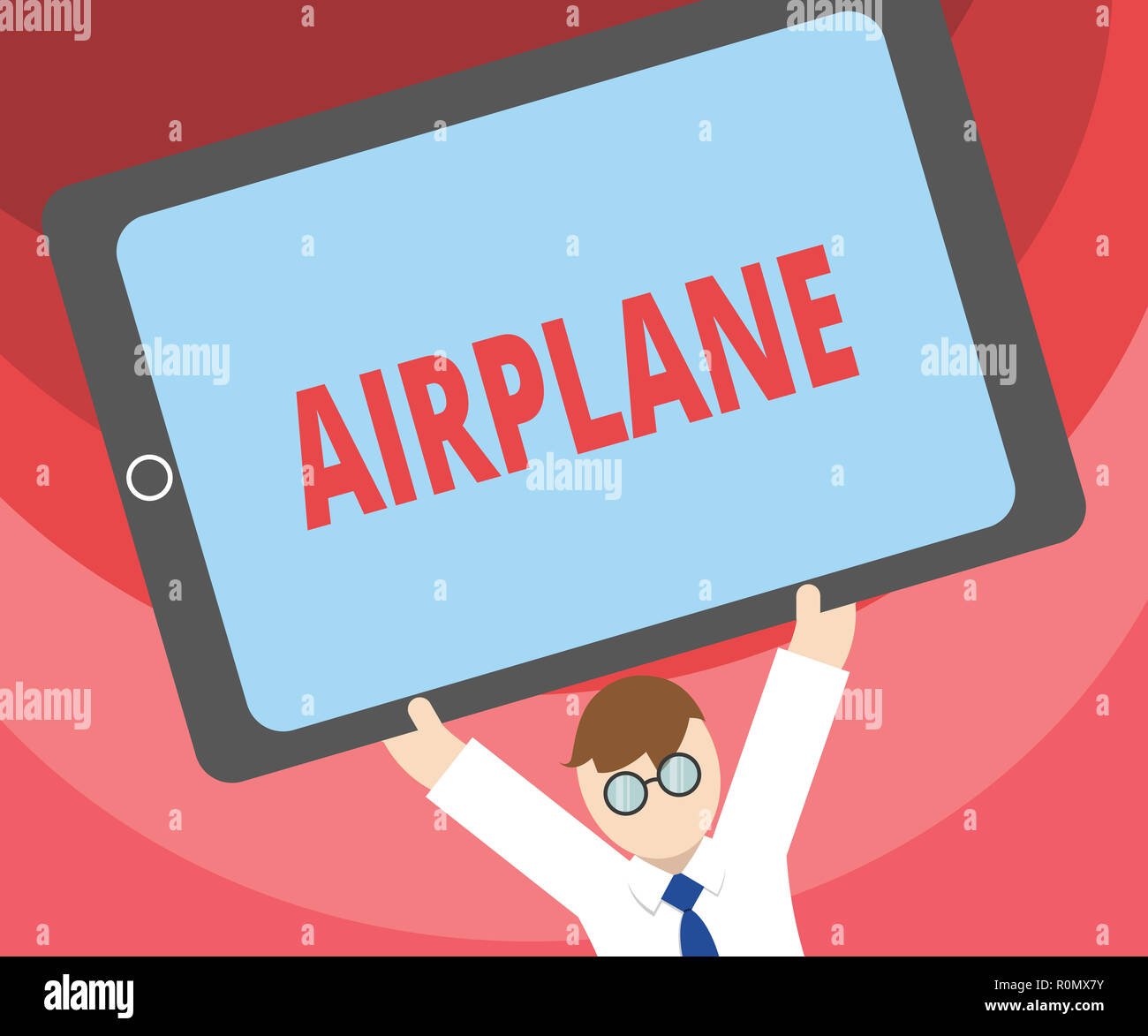 Handwriting text writing Airplane. Concept meaning Aircraft Vehicle ...