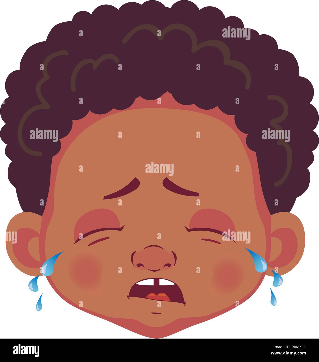 Children tears Stock Vector Images - Alamy