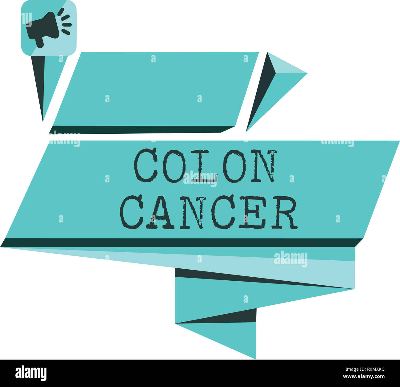 Word writing text Colon Cancer. Business concept for Cancer that forms ...