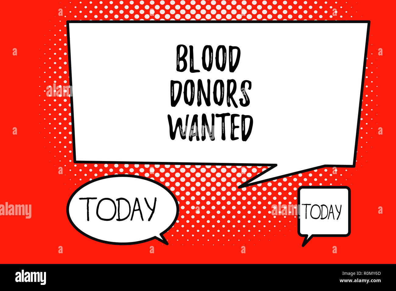 Word writing text Blood Donors Wanted. Business concept for Looking for ...
