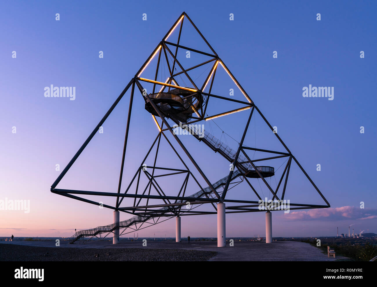 Tetraeder Bottrop, Ruhr area, Germany Stock Photo - Alamy