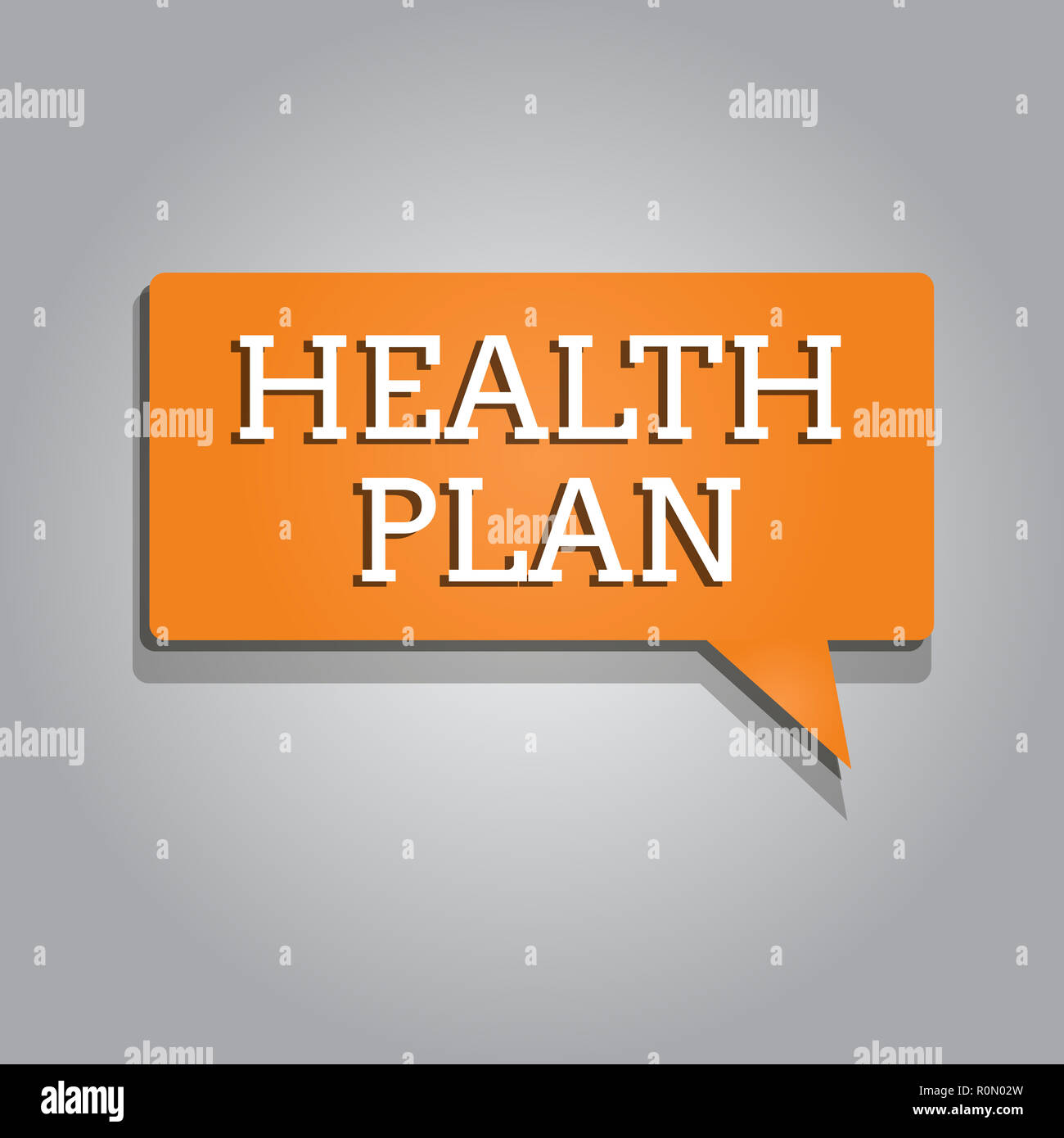 Conceptual hand writing showing Health Plan. Business photo text Any ...