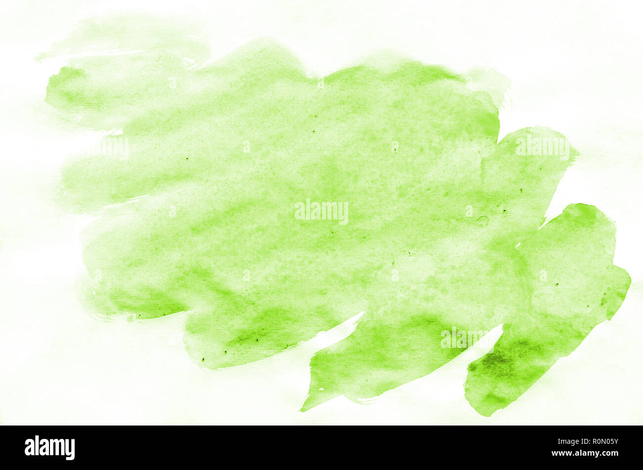 Light green watercolor background on white paper. For the text ...