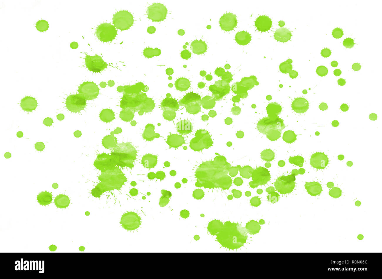 Light green watercolor background on white paper. For the text ...