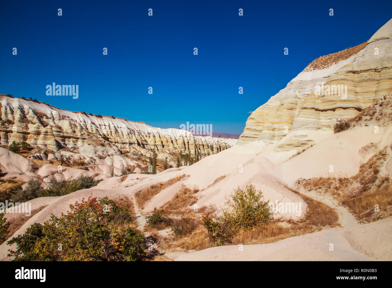 Honey Valley in Cappadocia. Amazing mountain landscape in central ...