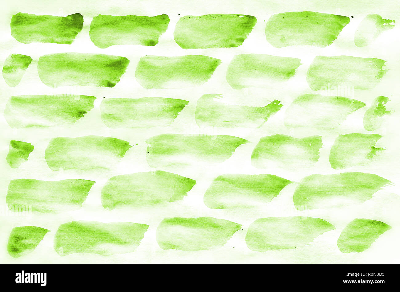 Light green watercolor background on white paper. For the text ...