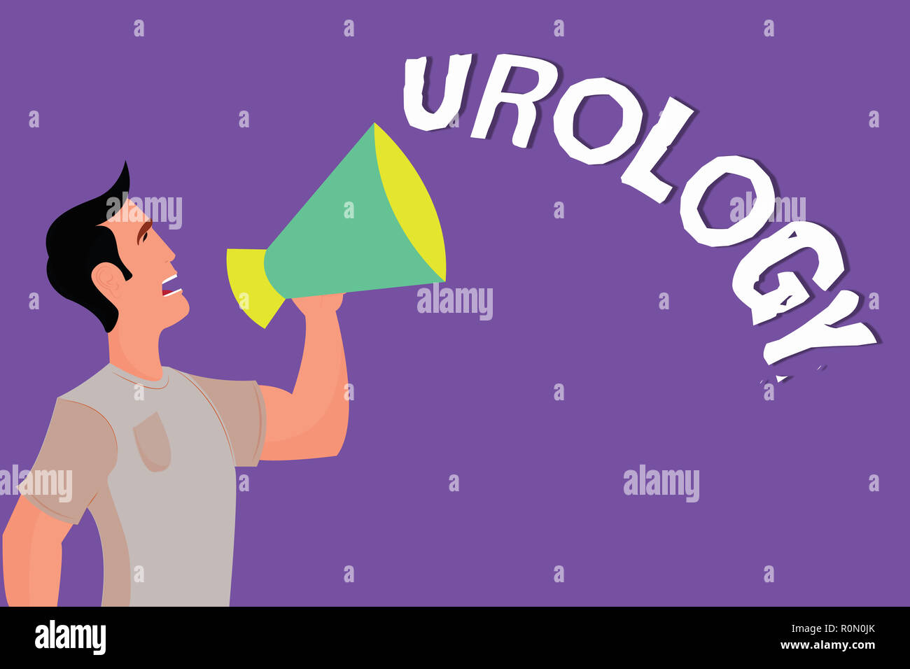 Text sign showing Urology. Conceptual photo Medicine branch related ...