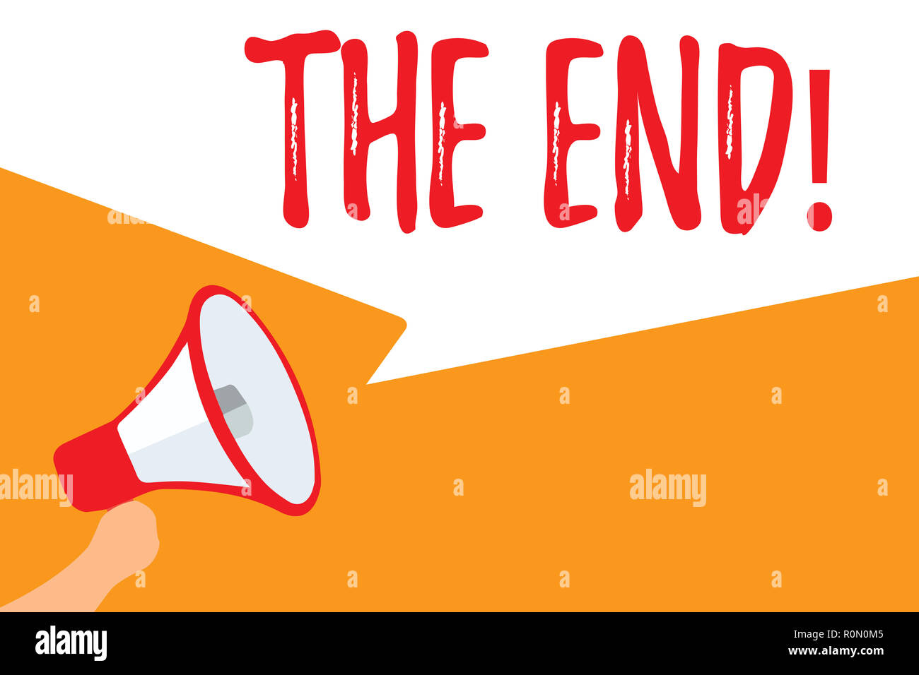 The End Movie Sign