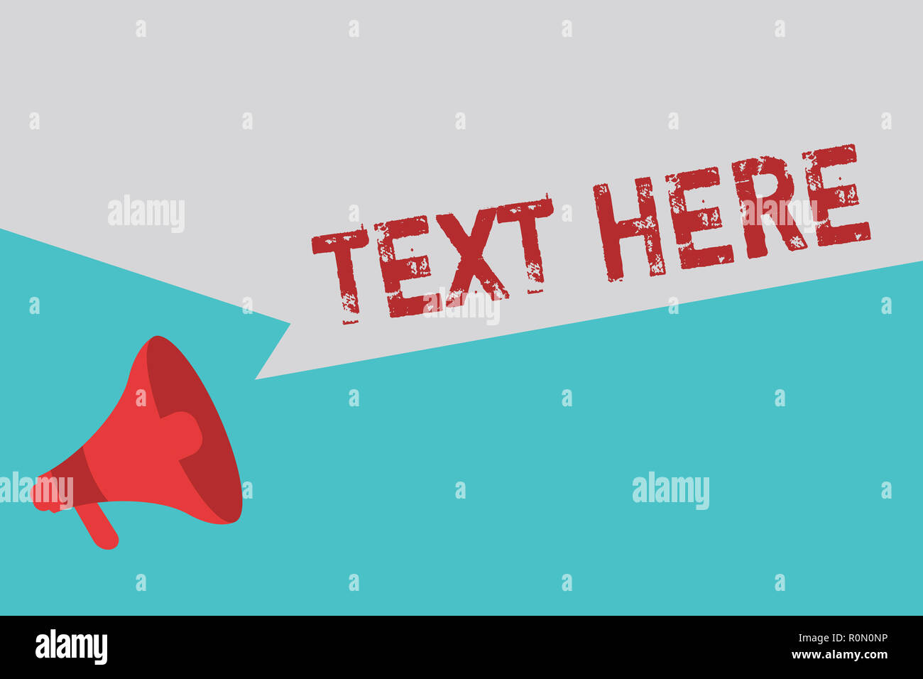 Word writing text Text Here. Business concept for Blank space to put ...