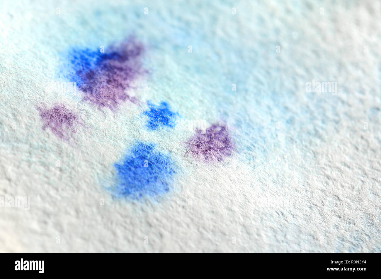 Abstract background illustration in the form of watercolor brush ...