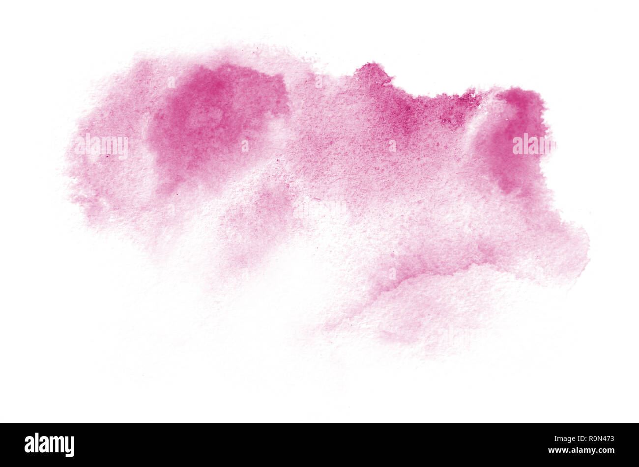 Hand drawn watercolor shape in warm tones for your design. Creative ...