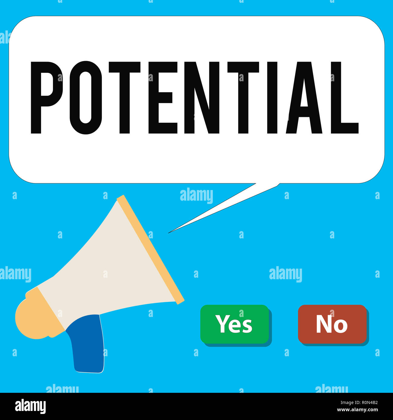 Writing note showing Potential. Business photo showcasing Latent ...