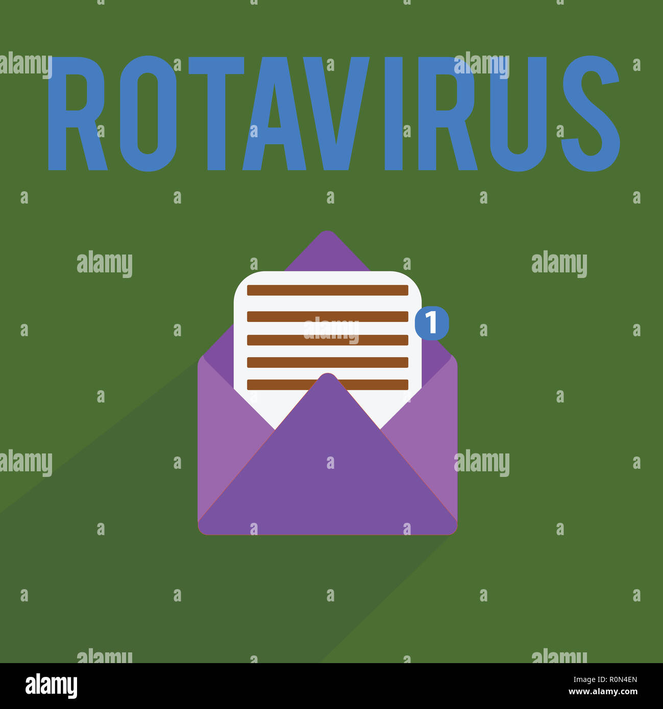 Conceptual hand writing showing Rotavirus. Business photo text Leading ...