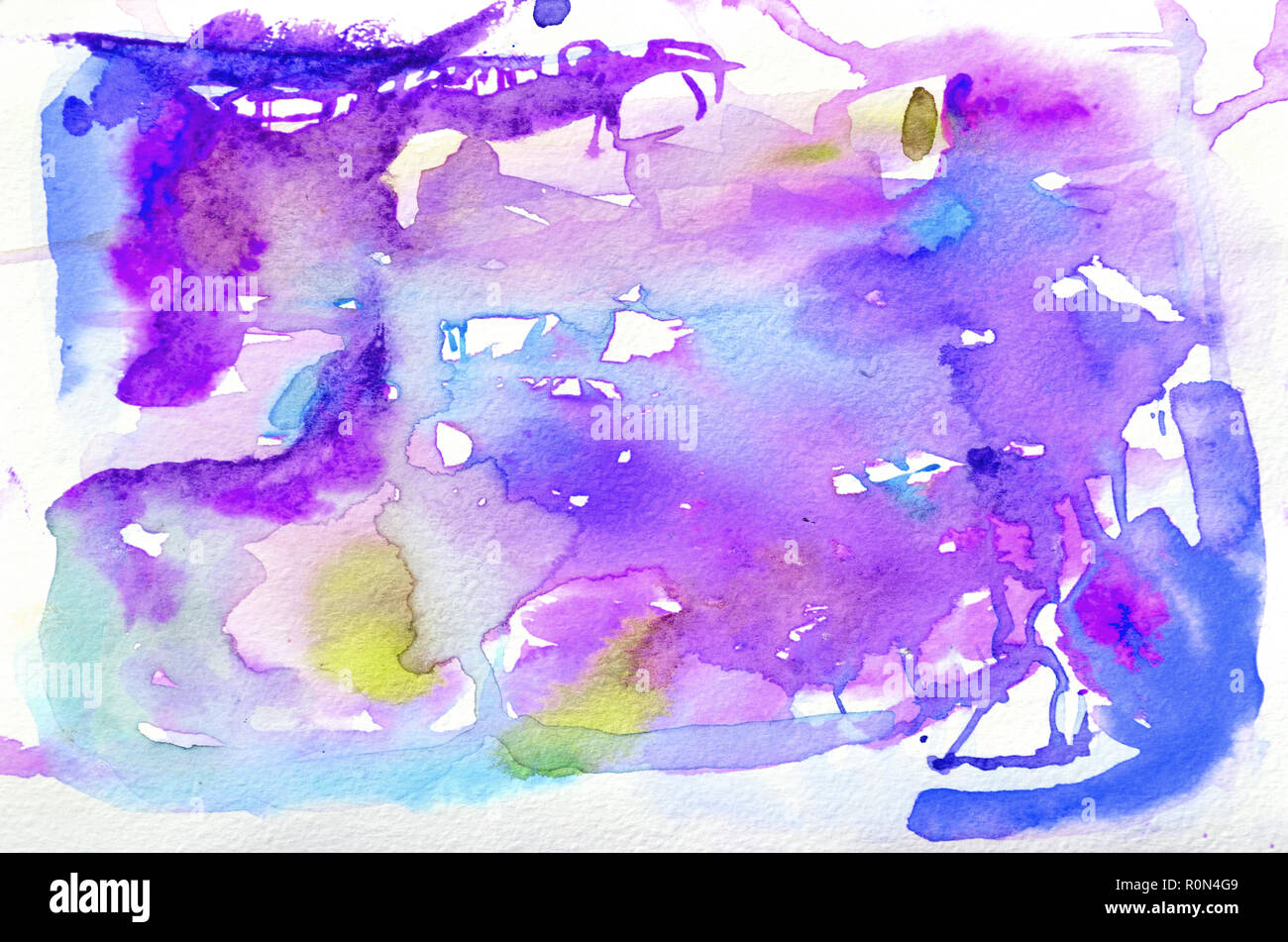 Hand drawn watercolor shape in mixed tones for your design. Creative ...