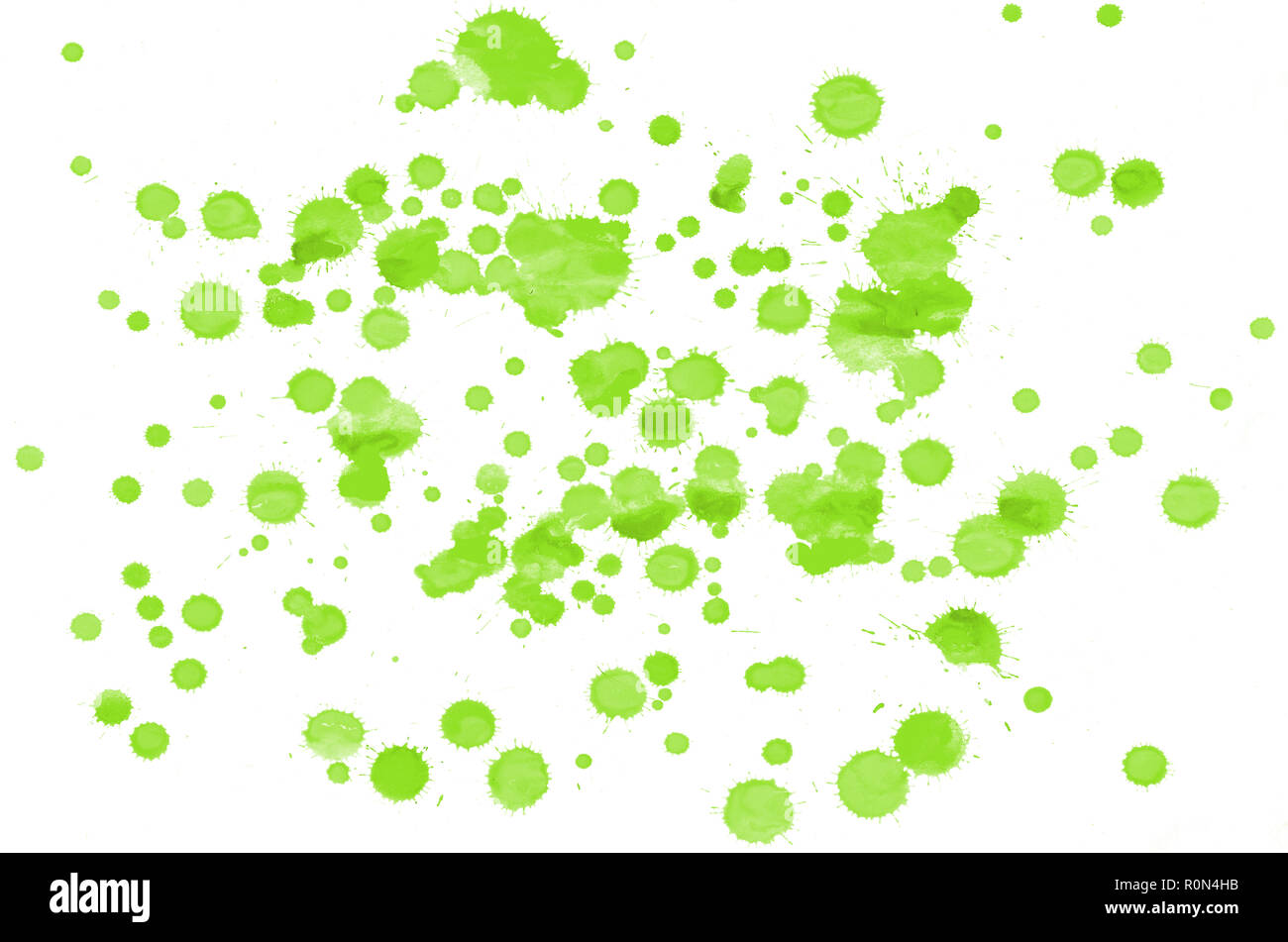 Light green watercolor background on white paper. For the text ...