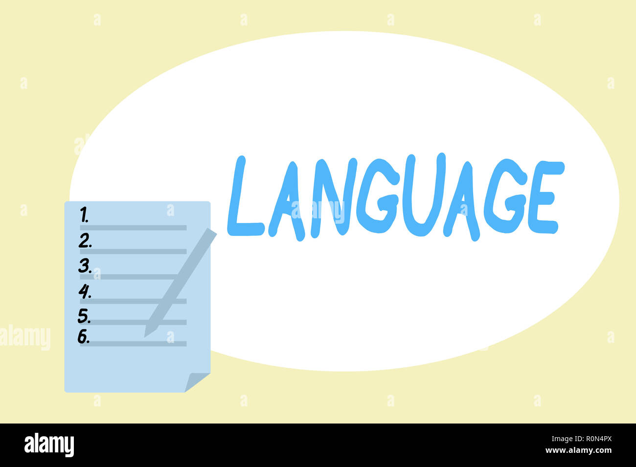 Handwriting text writing Language. Concept meaning method huanalysis ...