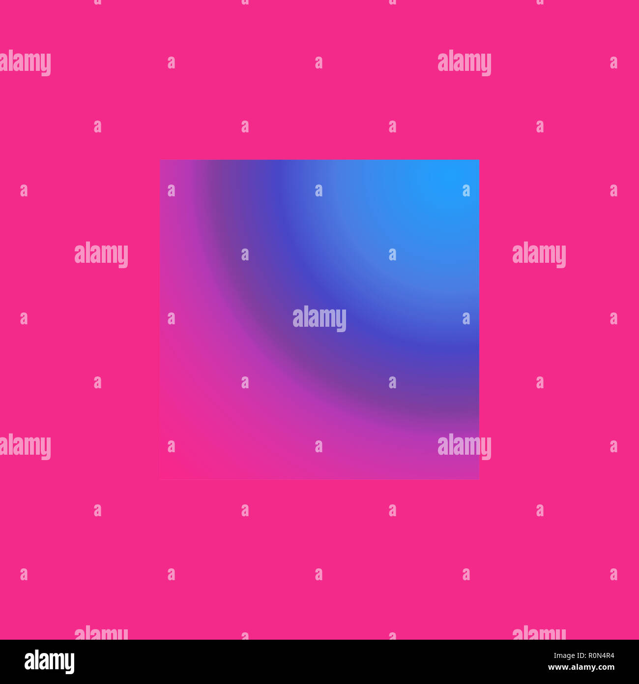 Creative square with abstraction in pink and blue colours for fantasy ...