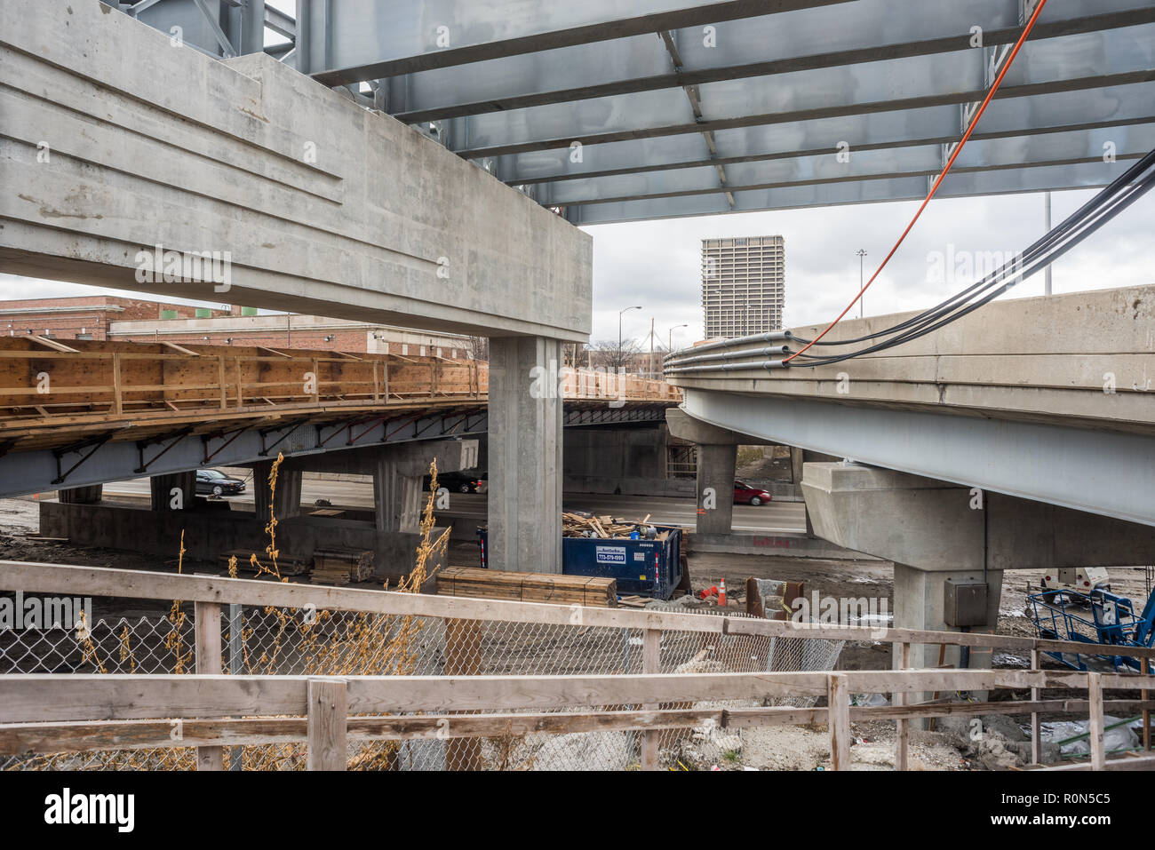 Reconstruction of the Jane Byrne Circle Interchange in downtown Chicago ...