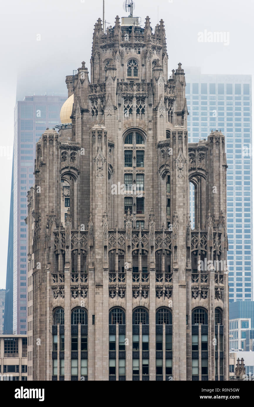 Chicago business district hi-res stock photography and images - Alamy