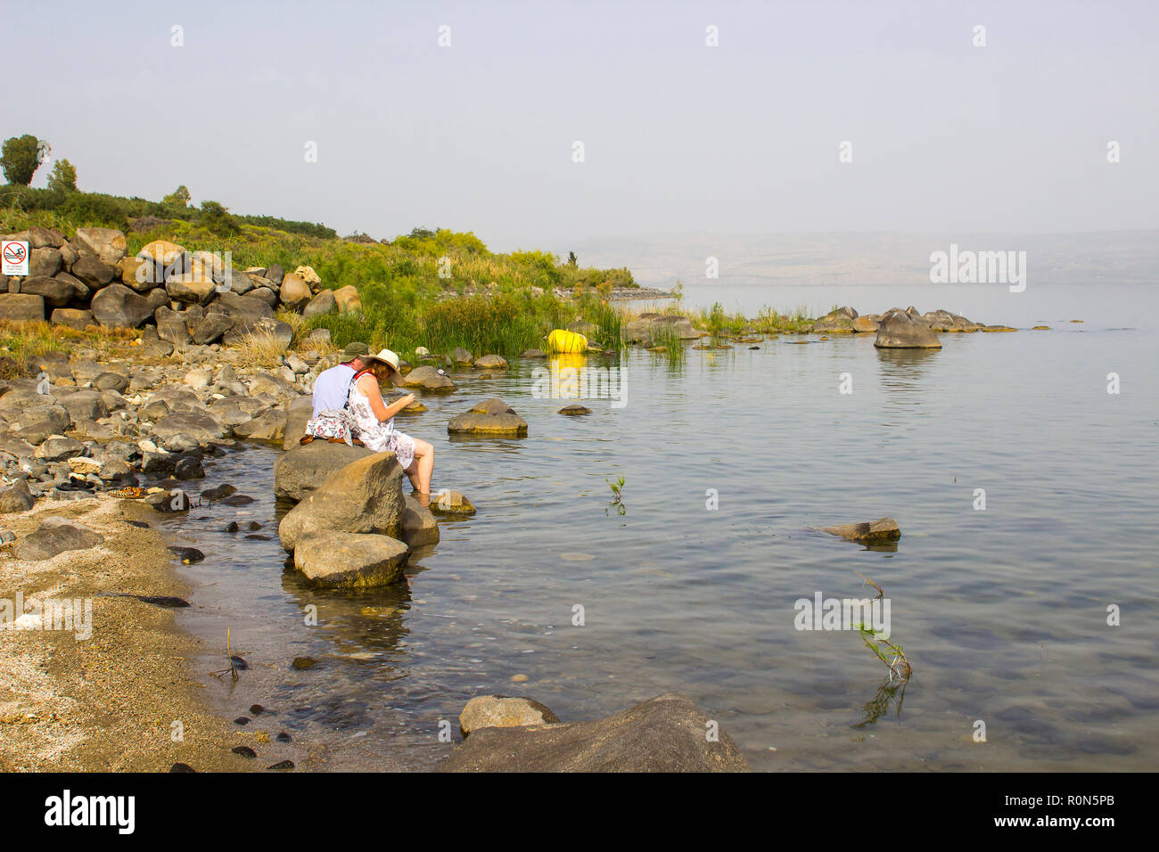 Shore of sea of galilee hi-res stock photography and images - Alamy