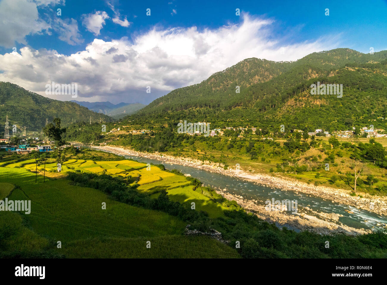 Beautiful Uttrakashi - Uttrakhand Stock Photo - Alamy