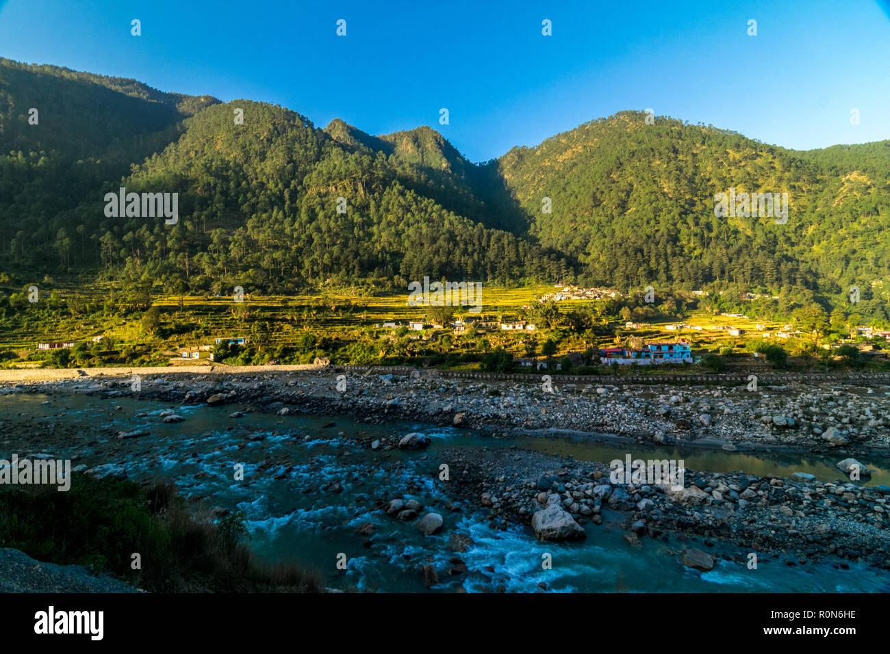 Mussoorie sunrise hi-res stock photography and images - Alamy