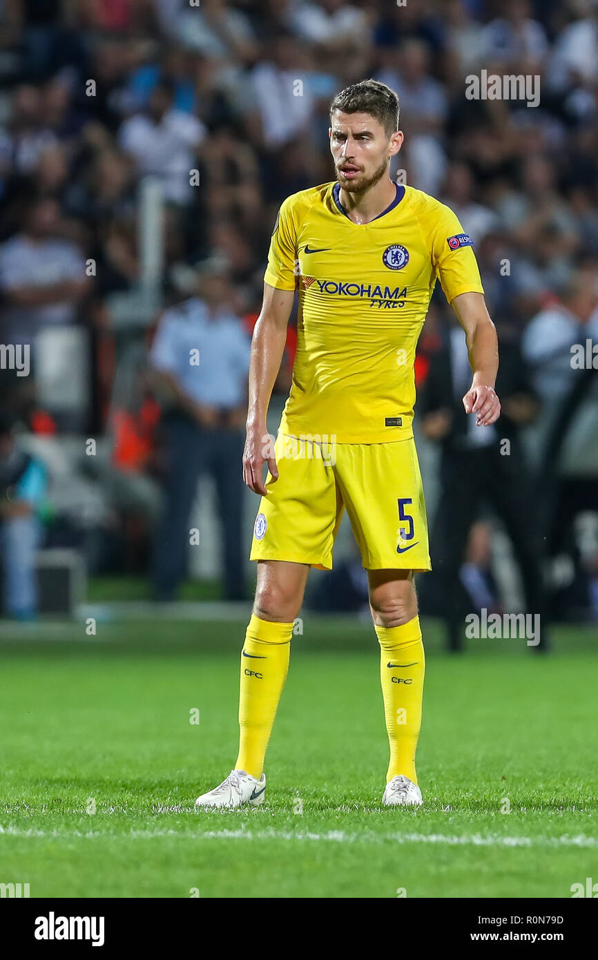 Jorginho jorge luiz frello filho chelsea football club hi-res stock ...